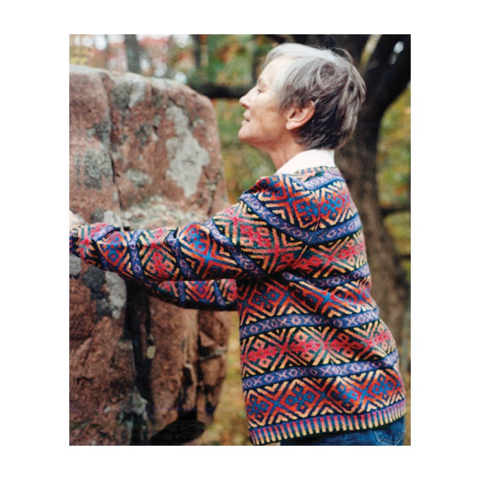 autumn pattern sweater