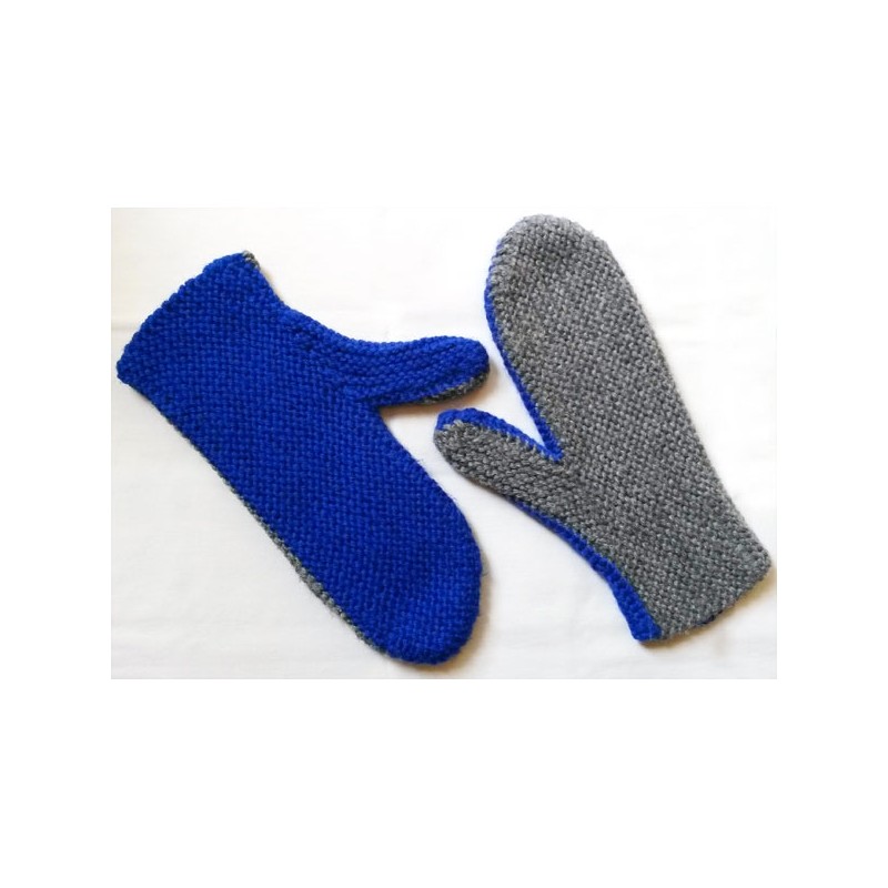 Knitting Pattern, Two-Needle Mittens | Schoolhouse Press