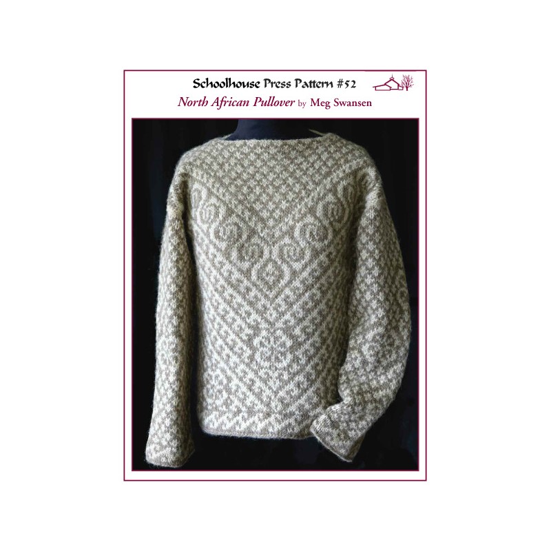 Knitting Pattern, North African Pullover - SPP52 | Schoolhouse Press
